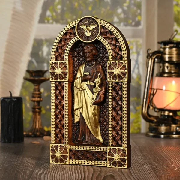 Joseph Arch Wooden Tabletop Arrangement – jesus.muusoul.com